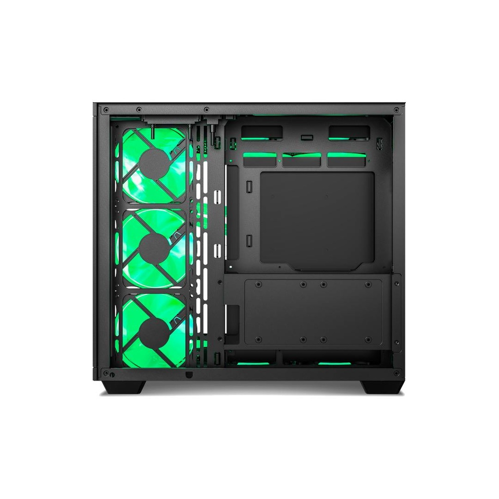 Ant Esports Crystal X11 Gaming Cabinet - Black | Cosmic Computing